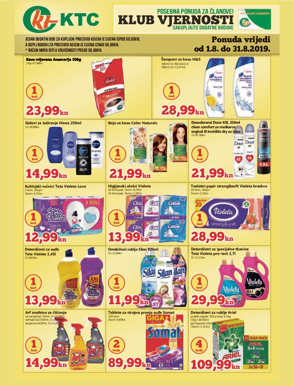 KTC katalog Akcija 29.08.-04.09.2019. - Njuškalo katalozi