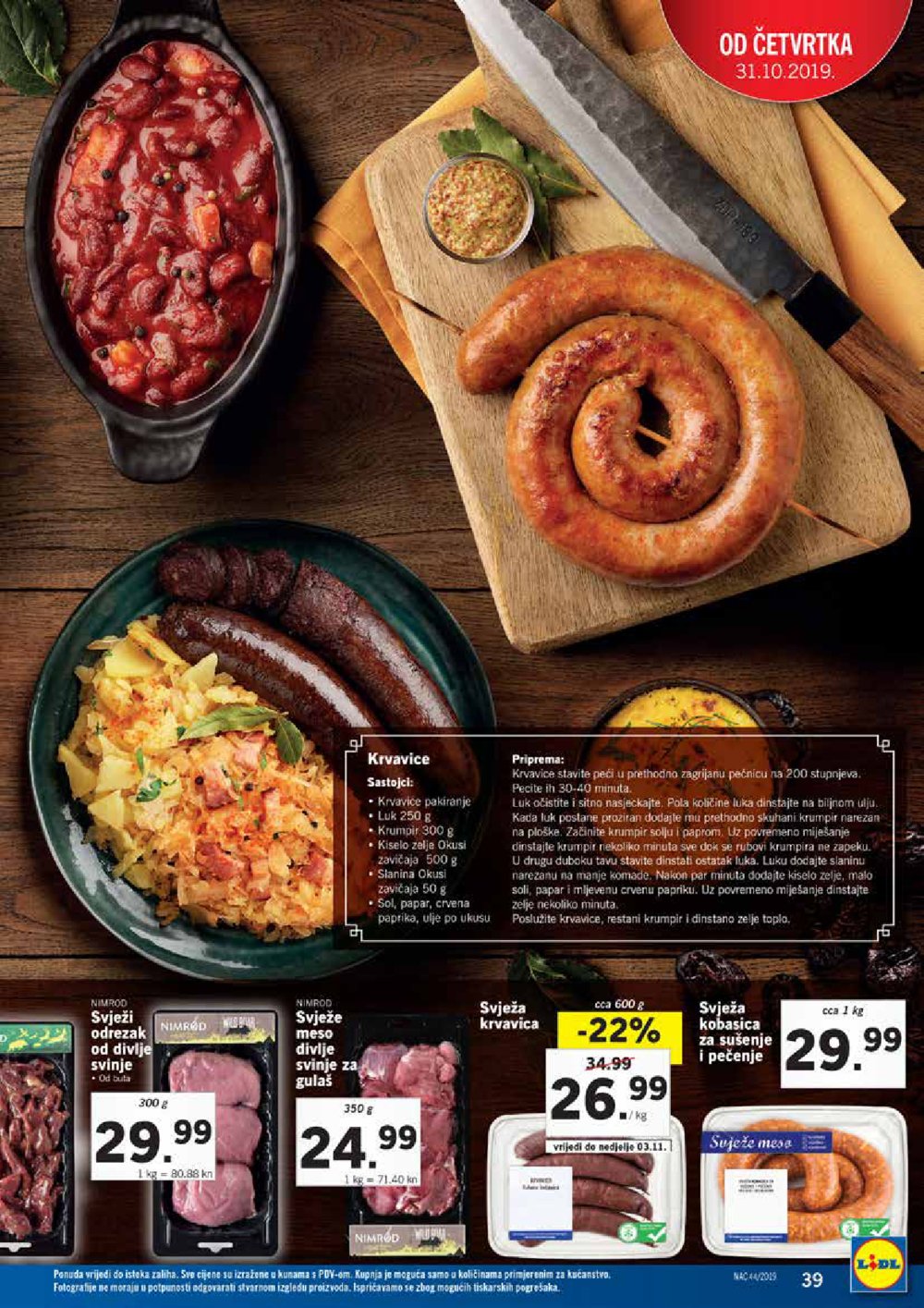 Lidl katalog Retro tjedan 28.10.-03.11.2019. - Njuškalo katalozi