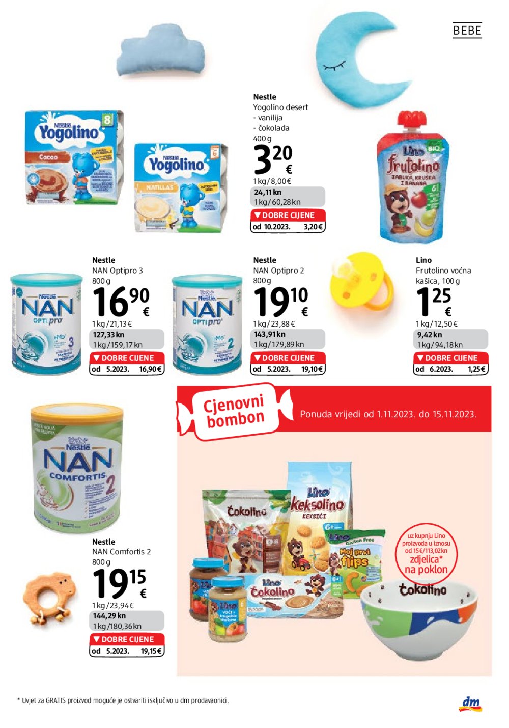 Katalog - dm katalog Studeni 01.11.-15.11.2023. - Njuškalo katalozi