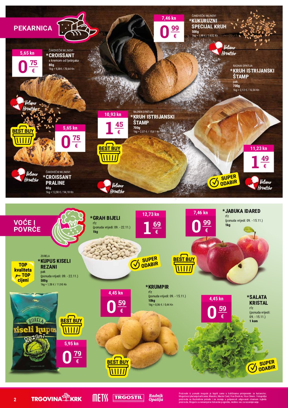 Trgovina Krk katalog Akcija 09.11.-22.11.2023. - Njuškalo katalozi