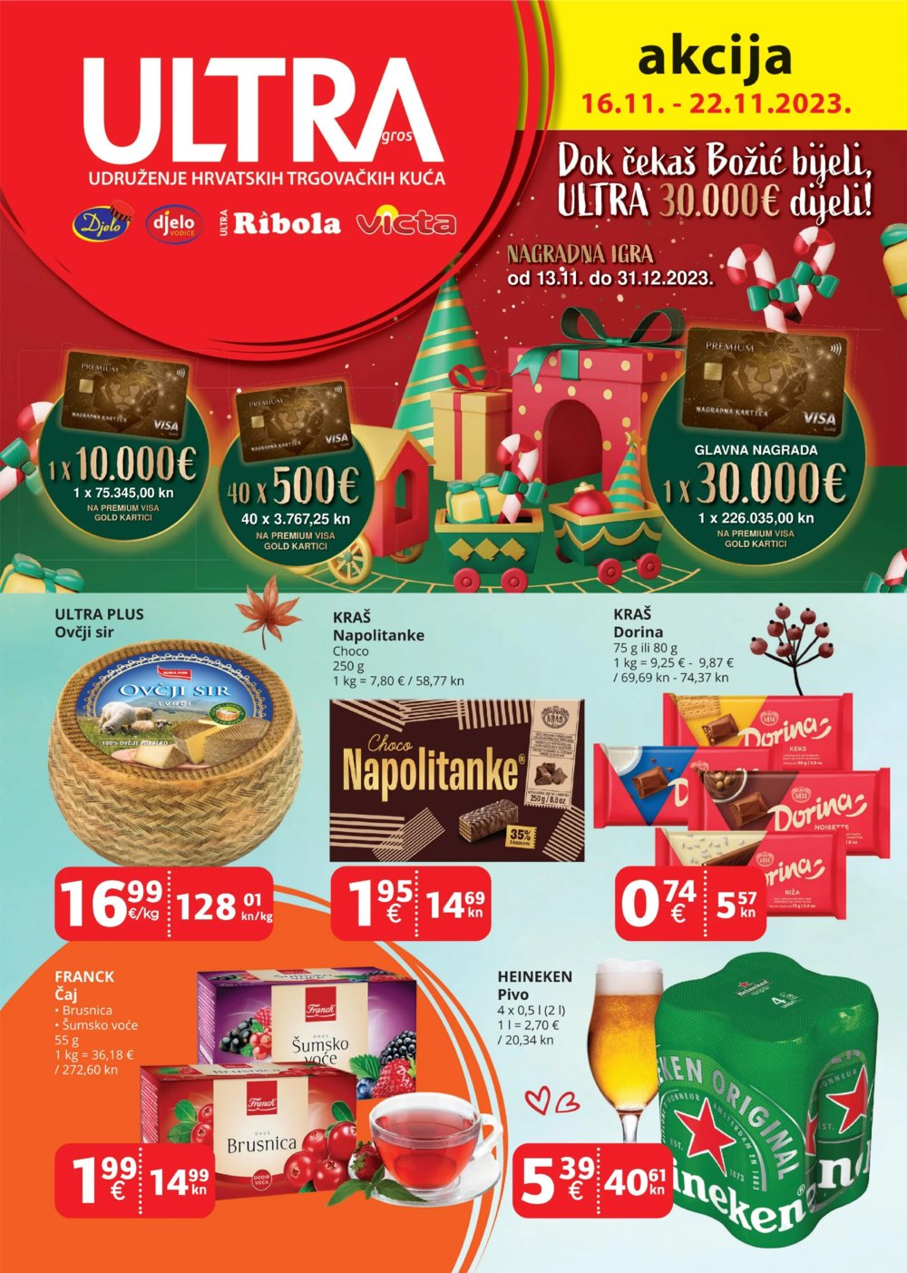 Djelo katalog Ultra gros Akcija 16.11.-22.11.2023. - Njuškalo katalozi