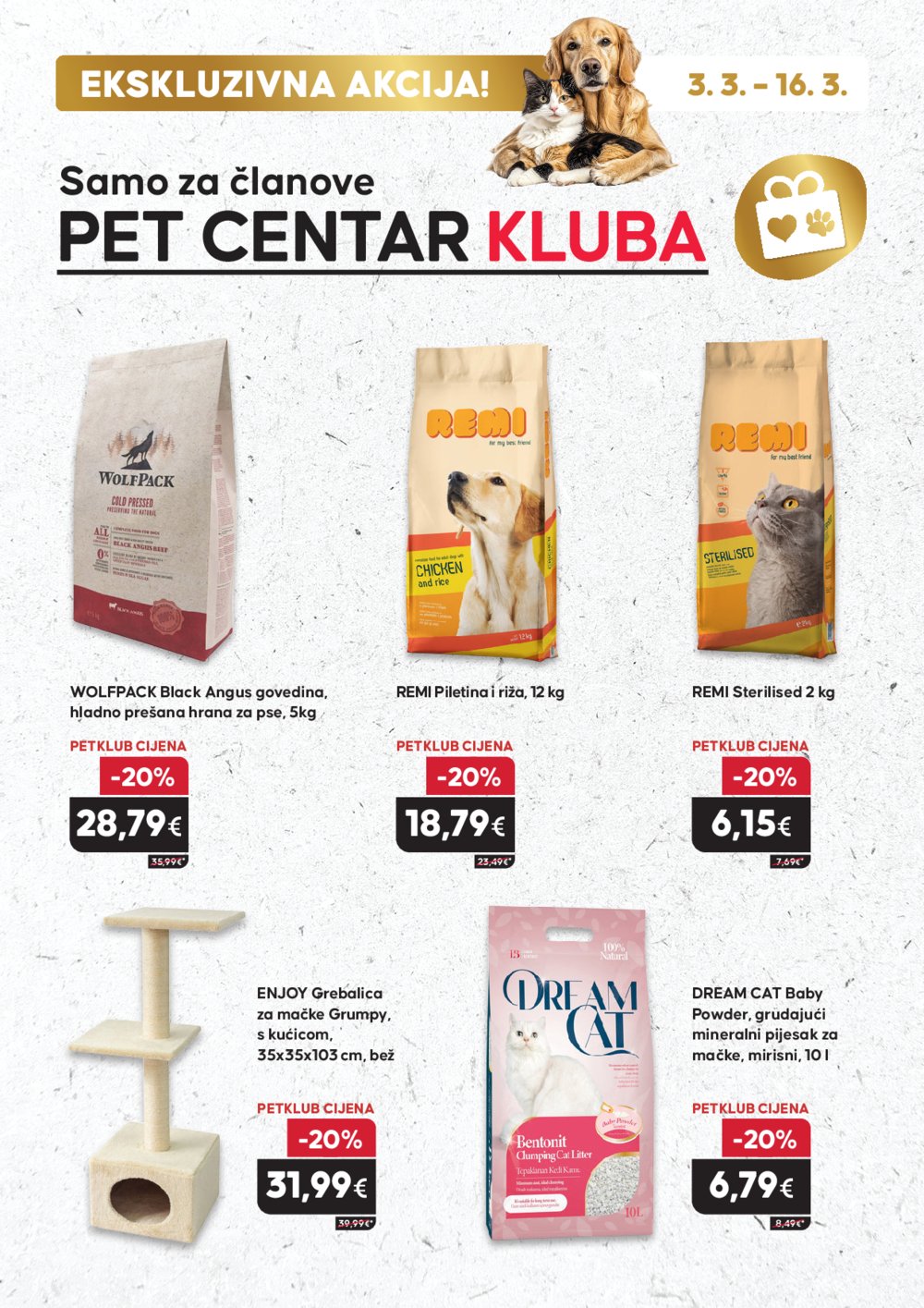 Pet Centar katalog Top Vikend 06.03.-08.03.2025. - Njuškalo katalozi