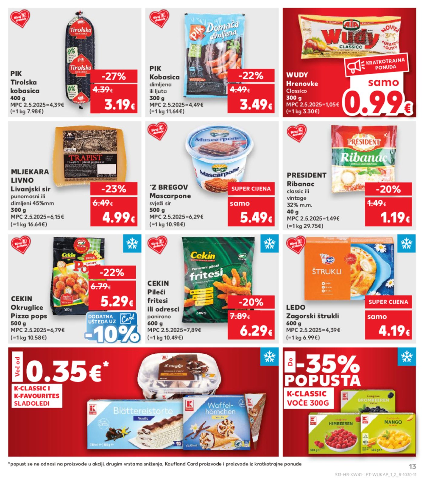 Kaufland katalog Akcija 08.10. - 14.10.2025. Odabrane poslovnice - Njuškalo katalozi