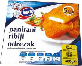 Ledo panirani riblji odrezak - KTC - Akcija - Njuškalo katalozi