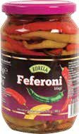 Feferoni blagi Zorela neto 670 g - Bakmaz - Akcija - Njuškalo katalozi