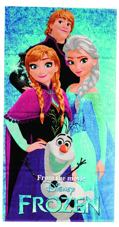 Ručnik za plažu Frozen, Minnie, Cars ili Star Wars 100% pamuk 70x140cm ...