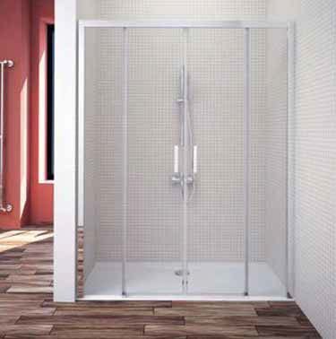 Stijena za tuš/ fix. AQ-SOGNO W 80 pr/ silver - Smit Commerce - Akcija ...