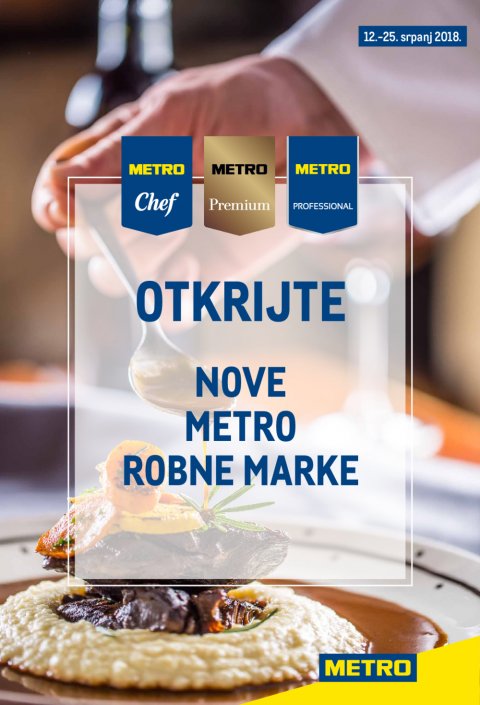 Metro katalog Nove Metro robne marke 12.07.-25.07.2018. - Njuškalo katalozi