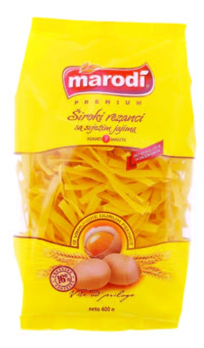 Tjestenina široki rezanci Marodi 400 g - Tommy - Akcija - Njuškalo katalozi