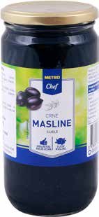 Crne masline Metro chef 700 g - Metro - Akcija - Njuškalo katalozi