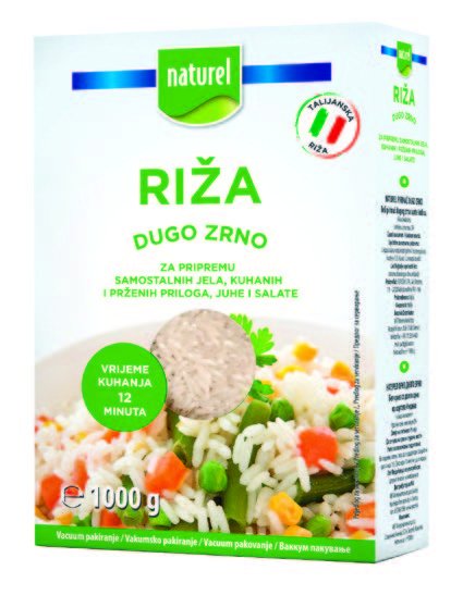 -30% na rižu Naturel razne vrste 500 g ili 1 kg - Tommy - Akcija ...