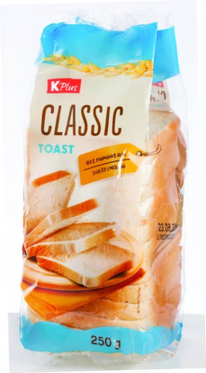Tost classic K Plus 250 g - Akcija - Njuškalo katalozi