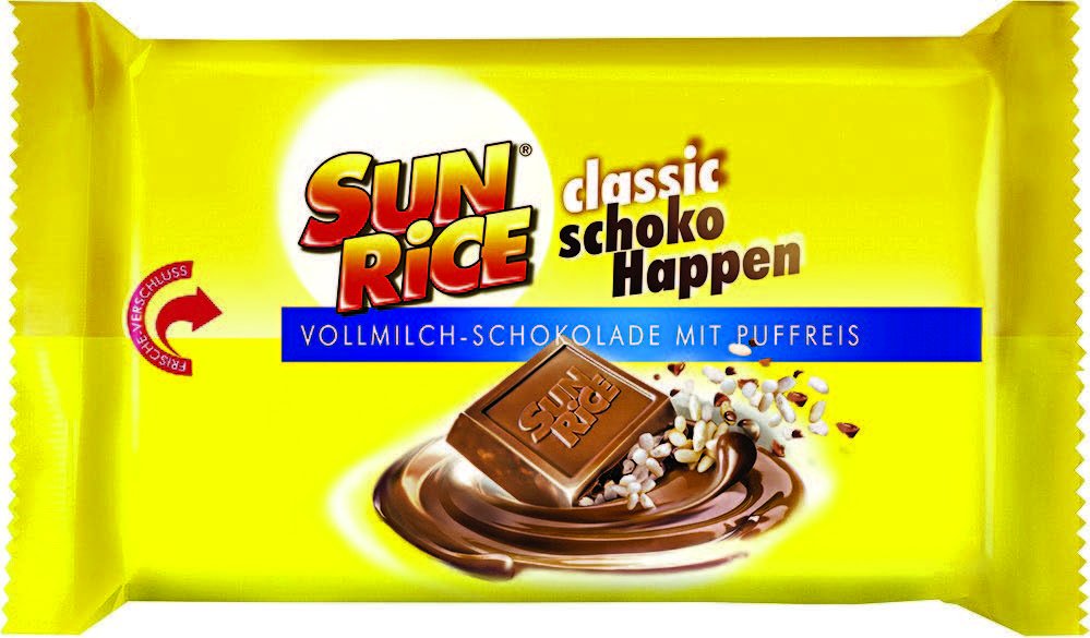 Čokolada s rižom Sun Rice Classic Happen 200 g - Muller - Akcija ...