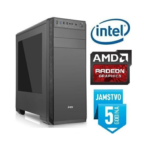 Računalo INSTAR Gamer Ultra 460, Intel Core i3 6100 3.7GHz, 8GB DDR4 ...