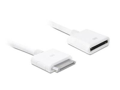 Kabel DELOCK za Apple dock, 30 pin (M) na 30 pin (Ž), produžni - Links ...