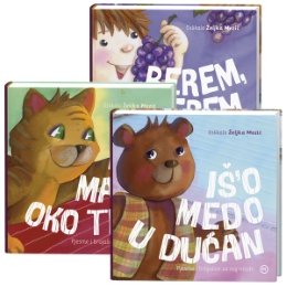 Komplet Iš'o medo u dućan, Ide maca oko tebe, Berem, berem grožđe ...