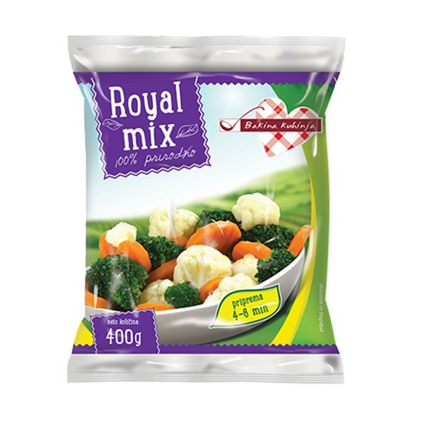 Povrće Royal mix 400 g - Diskont Stanić - Akcija - Njuškalo katalozi