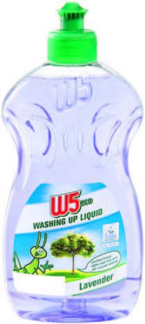 Sredstvo za pranje posuđa W5 Eco 500 ml - Lidl - Akcija - Njuškalo katalozi