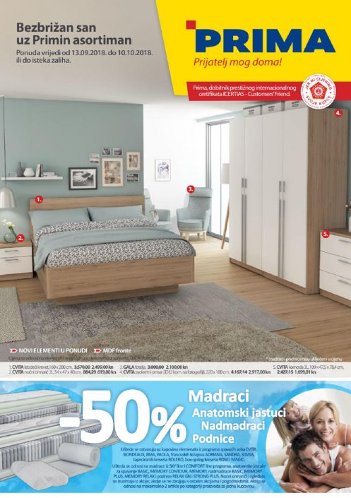 Prima katalog Akcija 13.09.-10.10.2018. - Njuškalo katalozi