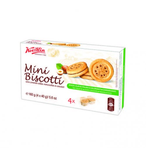 Keks Mini biscotti Koestlin 160 g - NTL - Akcija - Njuškalo katalozi