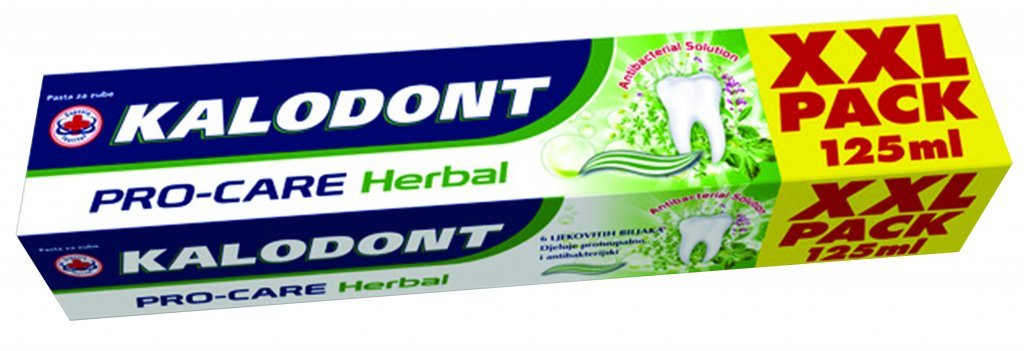 Pasta zubna Kaladont 125 ml - Plodine - Akcija - Njuškalo katalozi