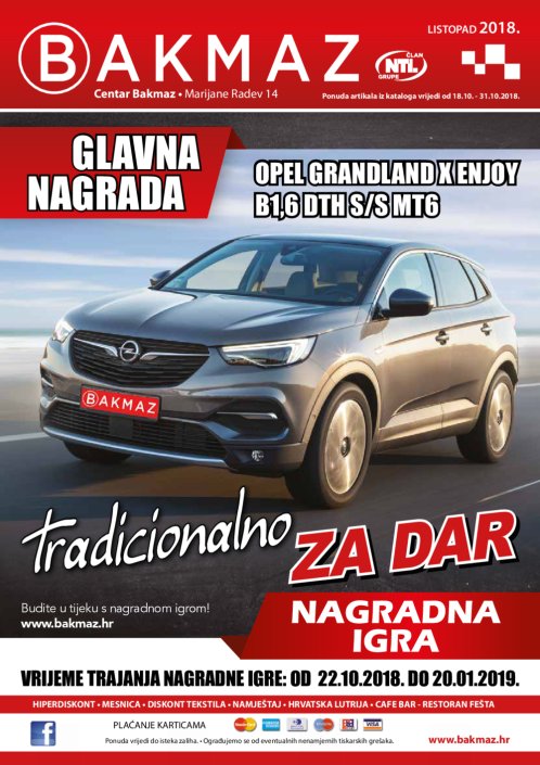 Bakmaz katalog Akcija 18.10.-31.10.2018. - Njuškalo katalozi