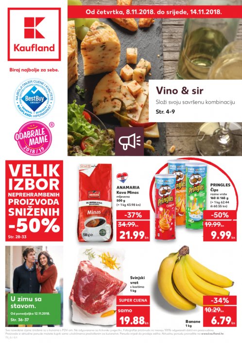 Kaufland katalog Akcija 08.11.-14.11.2018. - Njuškalo katalozi