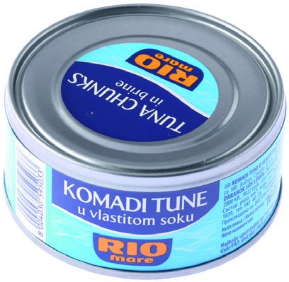 Tunj Rio mare komadi u vlastitom soku 120 g - Akcija - Njuškalo katalozi