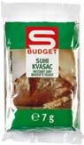 Suhi kvasac S-Budget 6x7 g - Akcija - Njuškalo katalozi