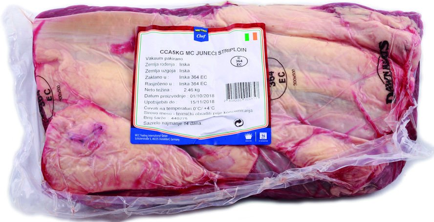 Juneći striploin Metro chef 1 kg - Metro - Akcija - Njuškalo katalozi