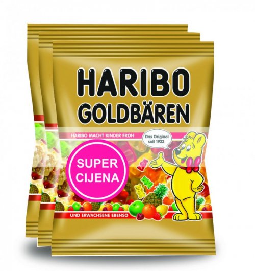 Gumeni bomboni zlatni medo Haribo 3 x 100 g - Tommy - Akcija - Njuškalo ... Gumeni bomboni zlatni medo Haribo 3 x 100 g - Tommy - Akcija - Njuškalo ...