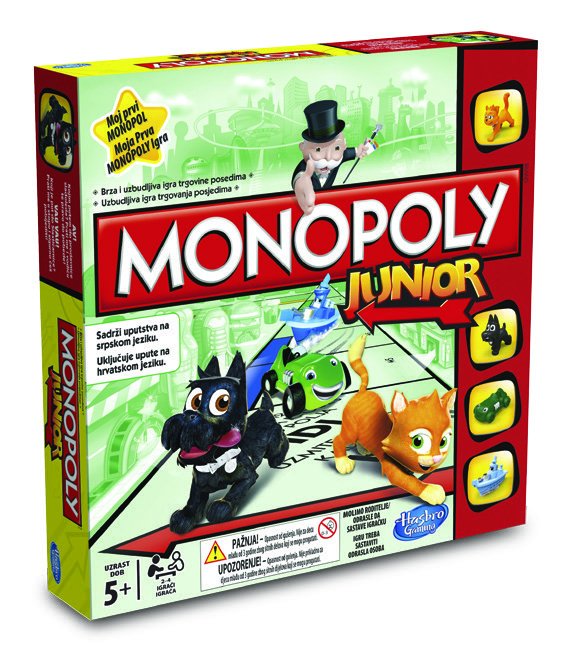 Društvena igra Monopoly junior - Tommy - Akcija - Njuškalo katalozi