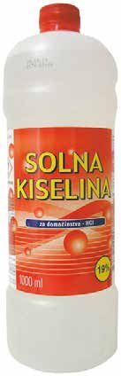 Solna kiselina 19% 1000 ml - Metro - Akcija - Njuškalo katalozi