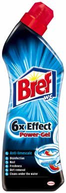 Wc gel tornado Bref 750 ml - Metro - Akcija - Njuškalo katalozi