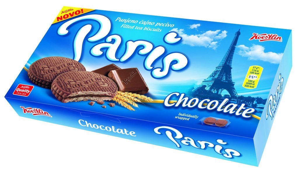 Keks Paris Koestlin razne 225 g - Akcija - Njuškalo katalozi