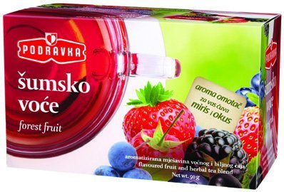 Čaj šumsko voće Podravka 50 g - Akcija - Njuškalo katalozi
