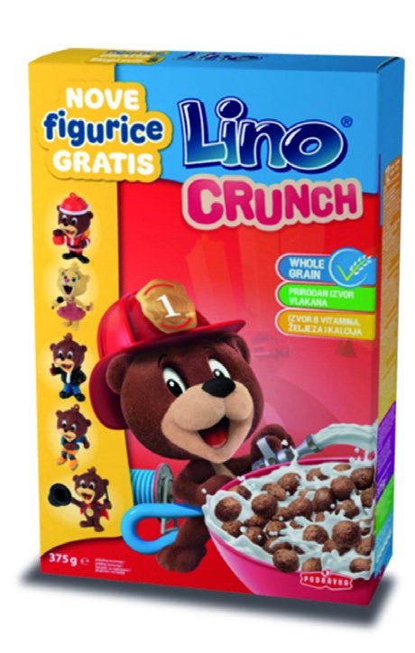 Čokoladne žitne kuglice lino crunch Podravka 375 g - Tommy - Akcija ...