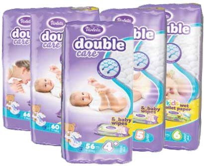 Pelene Violeta Double Care razne vrste - KTC - Akcija - Njuškalo katalozi