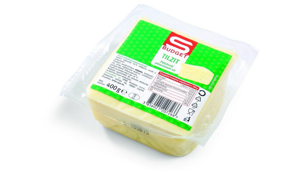 Sir Gauda ili Tilzit S budget 400 g - Akcija - Njuškalo katalozi