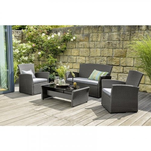 Sunfun lounge set Celine, četverodijelni - Bauhaus - Akcija - Njuškalo ...