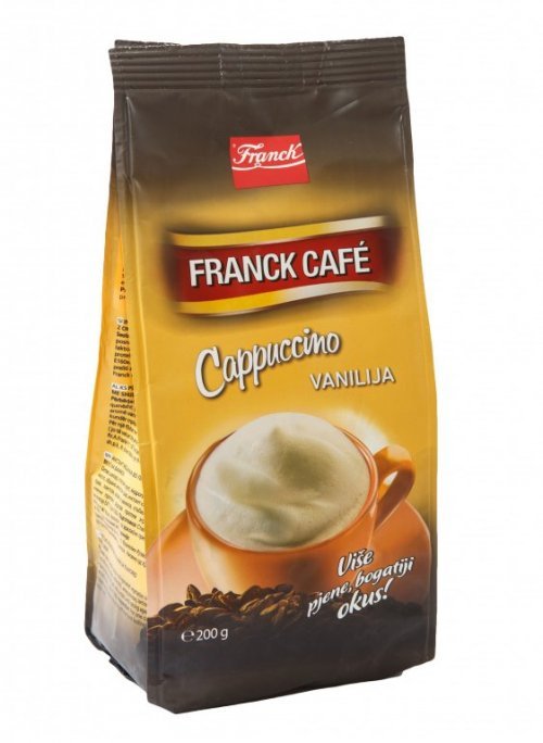 Franck Caffe cappuccino razne vrste 200 g - Plodine - Akcija - Njuškalo ...
