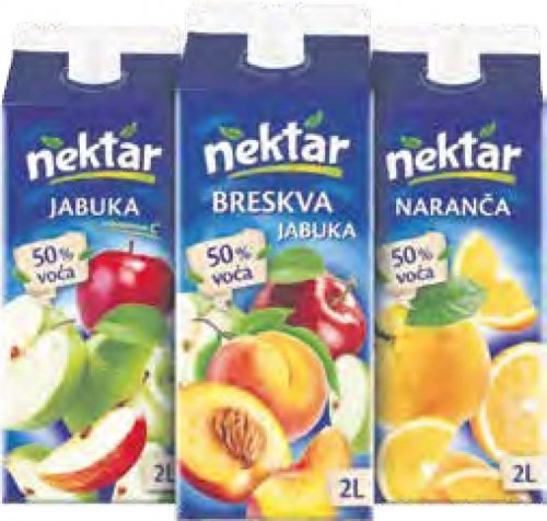 Sok Nektar 2 l - Plodine - Akcija - Njuškalo katalozi