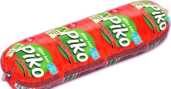 Piko parizer s povrćem Pik Vrbovec 1 kg - Vrutak - Akcija - Njuškalo ...