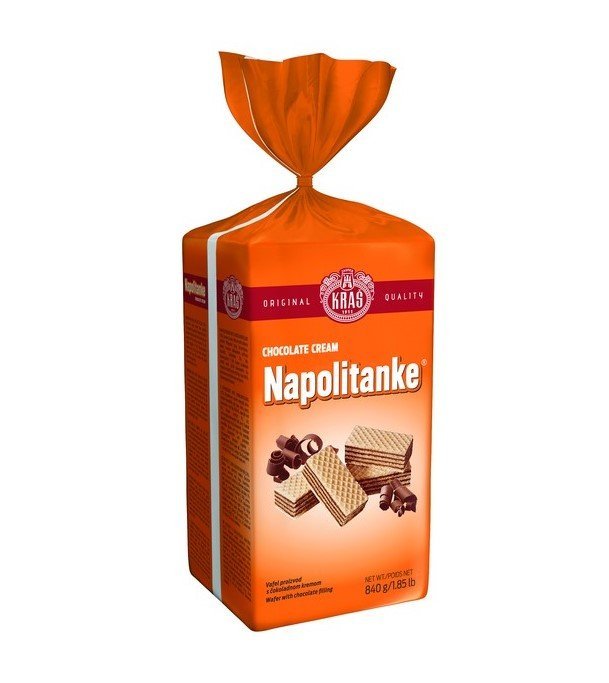 Napolitanka Chocolate Cream Kraš 840 g - Vrutak - Akcija - Njuškalo ...