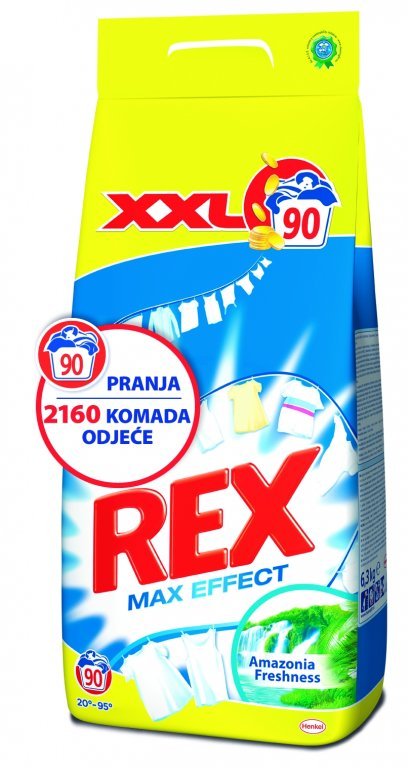 Deterdžent za pranje rublja Rex Amazonia Freshness 90 pranja - Akcija ...