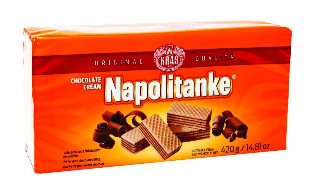 Napolitanke Kraš 420g - Plodine - Akcija - Njuškalo katalozi