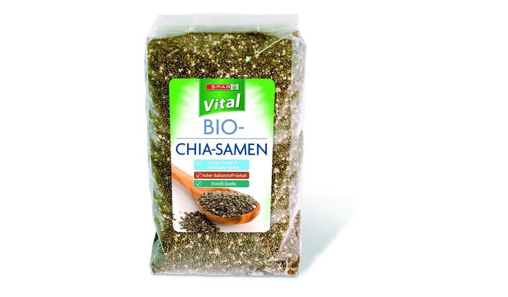 Sjemenka bio Chia Spar Vital 250 g - Akcija - Njuškalo katalozi