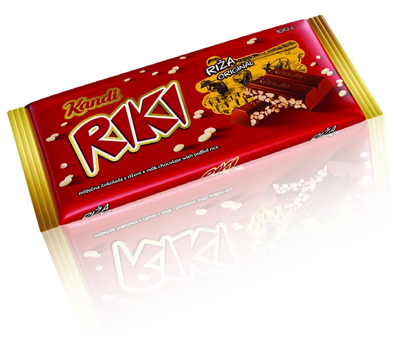 Čokolada s rižom Riki Kandi 100 g - NTL - Akcija - Njuškalo katalozi