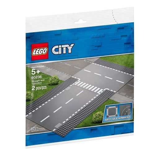 LEGO 60236, City, Straight and T-junction, ravna ulica i T raskrižje ...