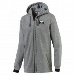 Puma PUMA REBEL BLOCK FZ HOODY FL, muška jakna, siva - Intersport ...